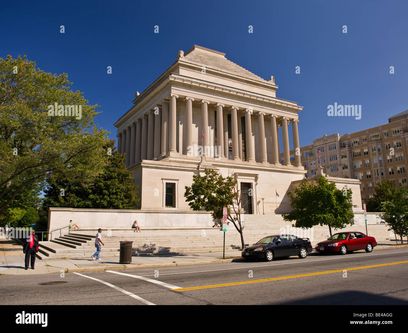 Masonic temple washington hi-res stock photography and images - Alamy
