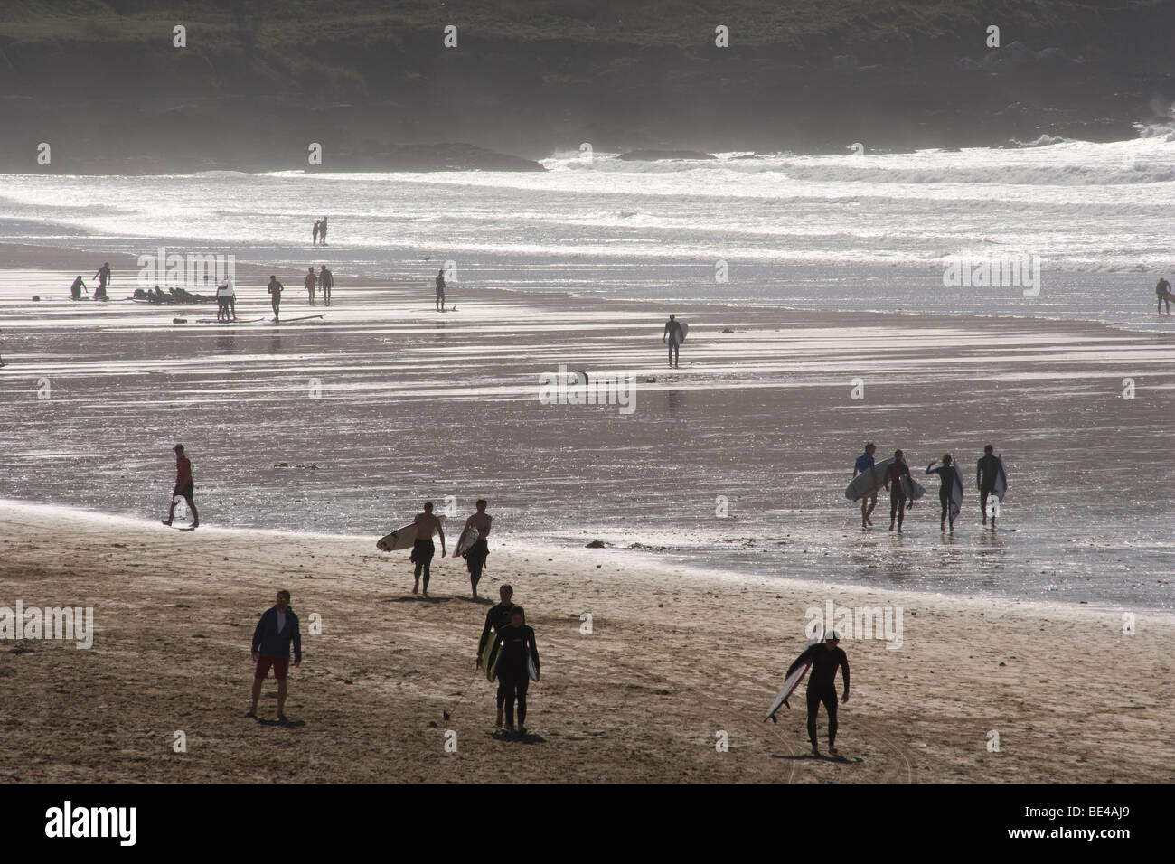 Porttowan beach cornwall hi-res stock photography and images - Alamy
