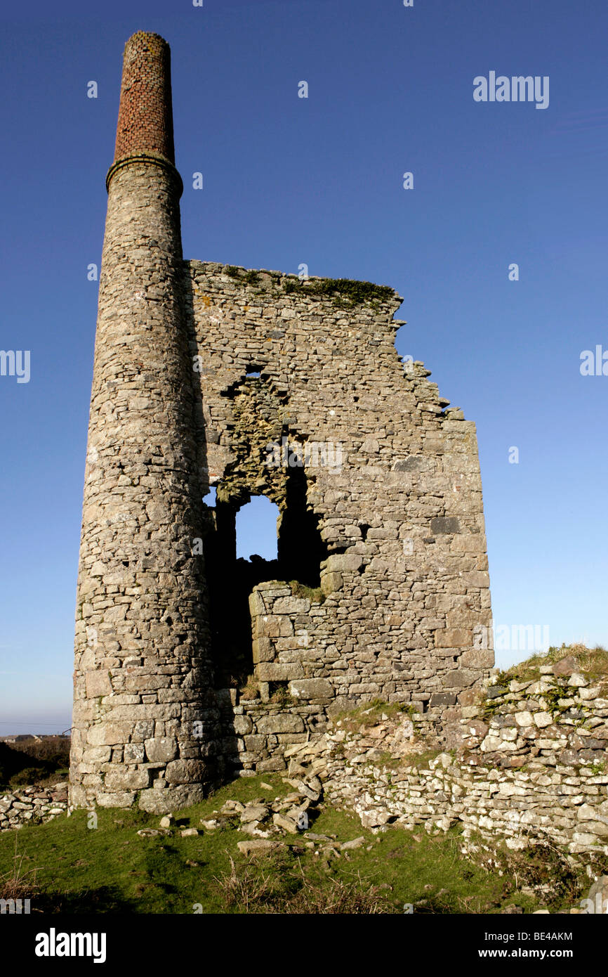 Cornwall steam mine hi-res stock photography and images - Alamy