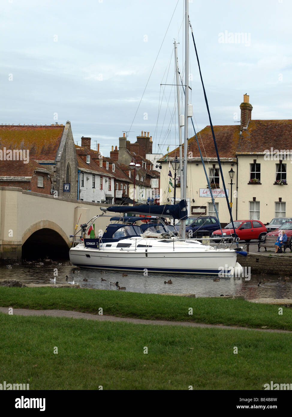 The quayside and bridge at Wareham,Dorset Stock Photo - Alamy