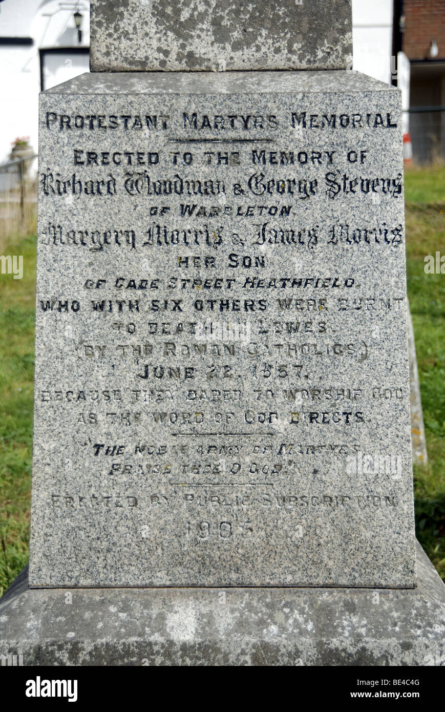 Protestant martyrs lewes hi-res stock photography and images - Alamy