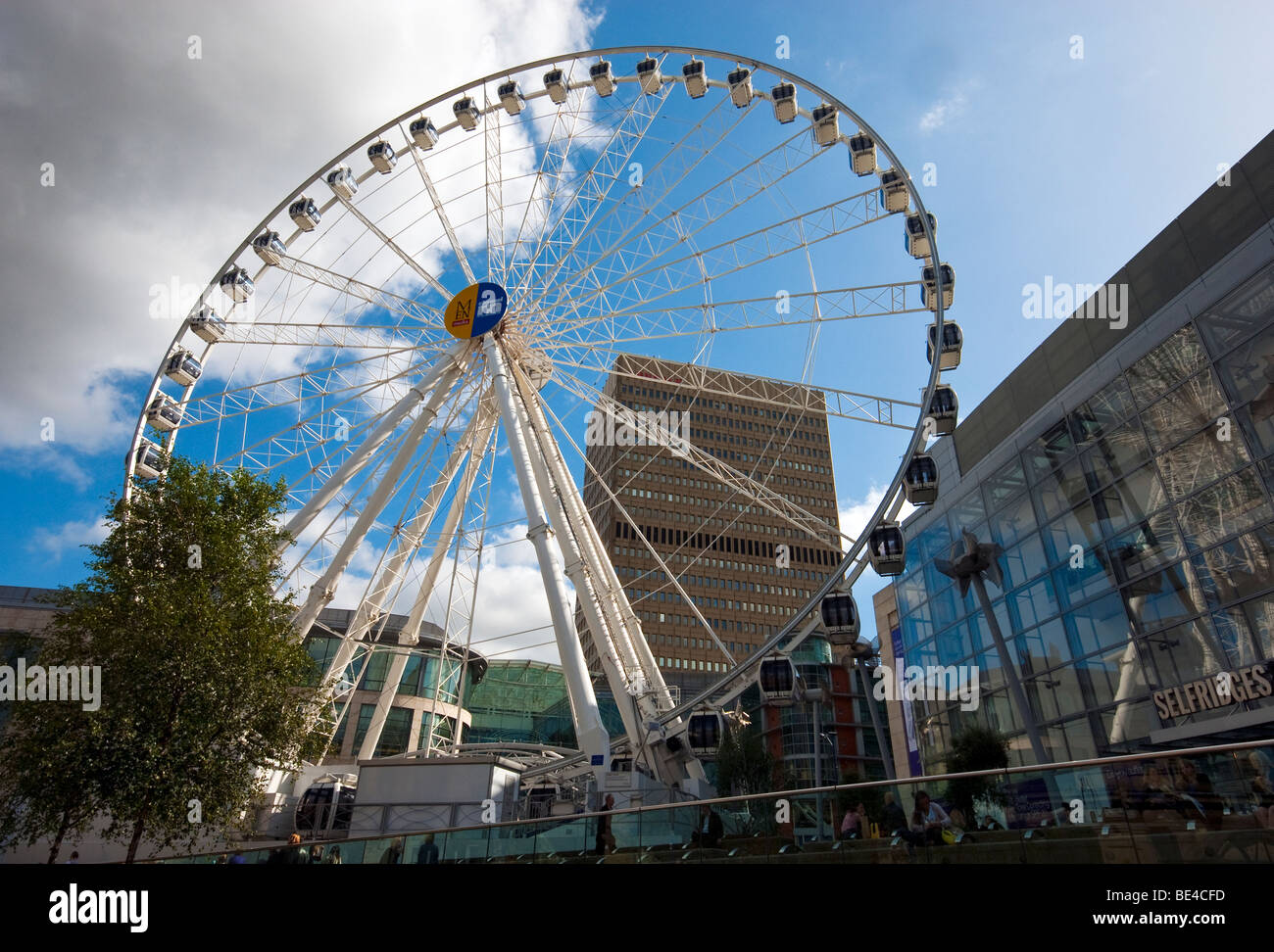 The Mancester Eye, Manchester, England Stock Photo - Alamy