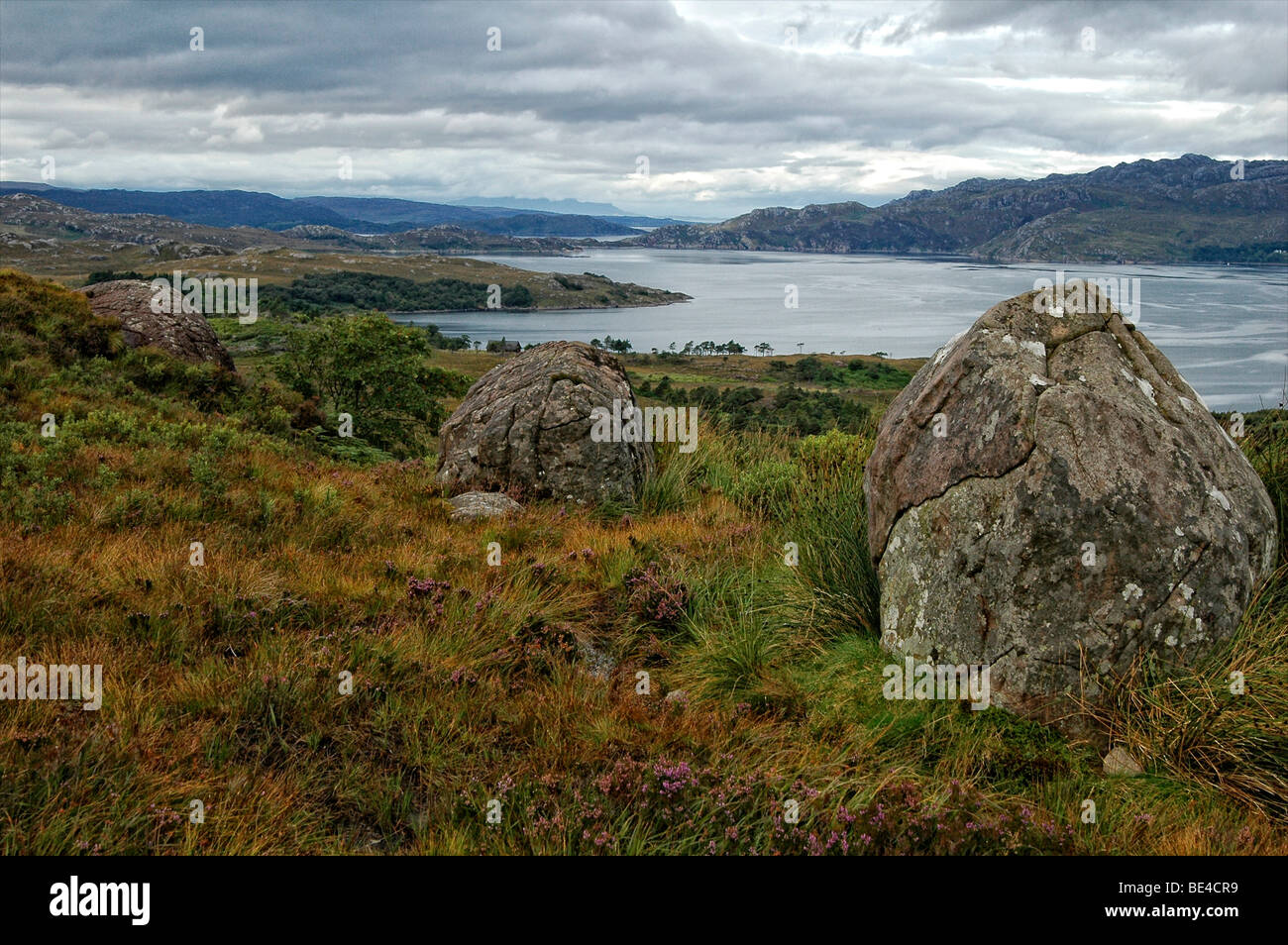 On Loch Carron, Scotland, UK, Europe Stock Photo - Alamy