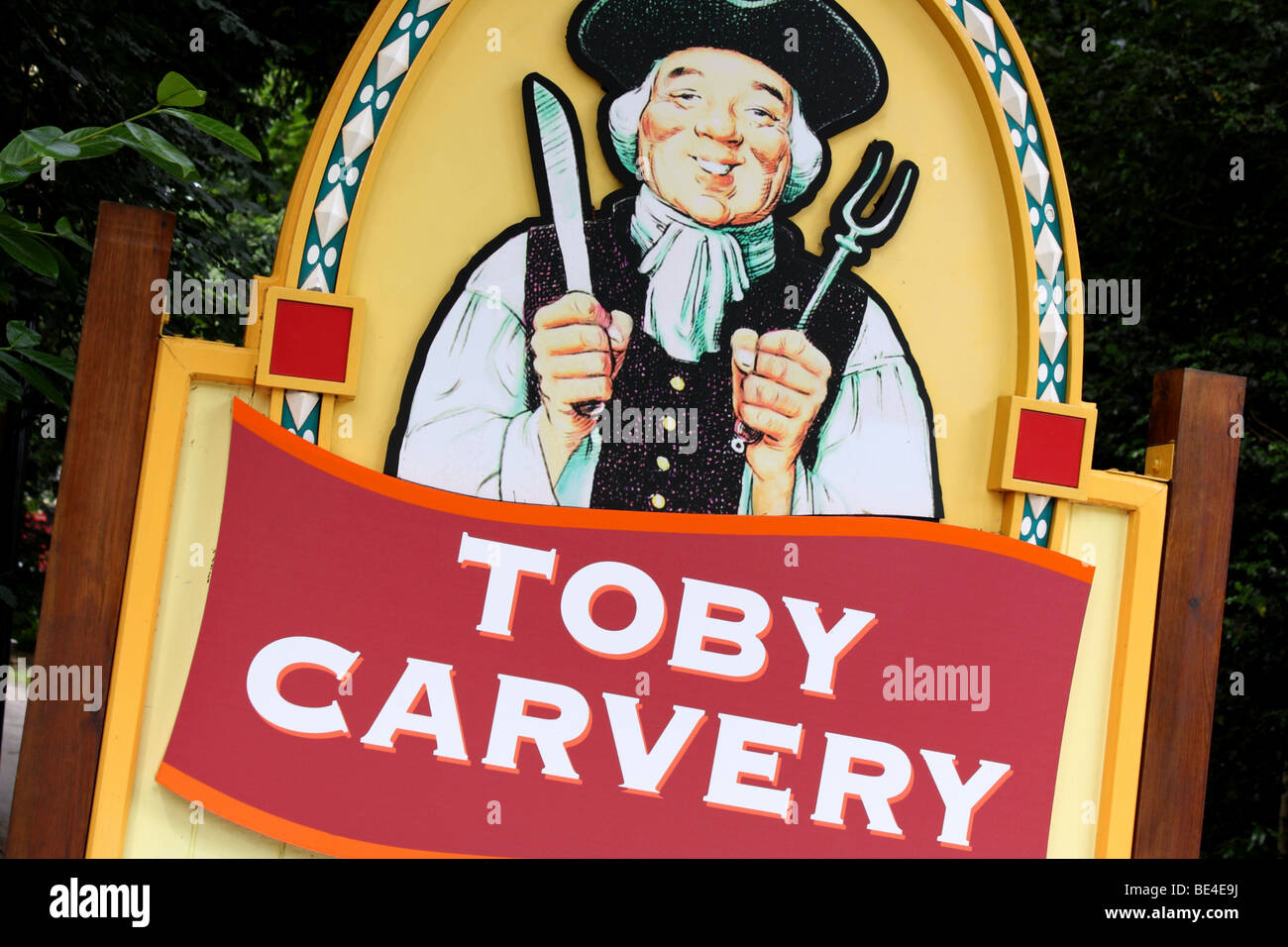 Logo advertisement advertise restaurant hi-res stock photography and ...