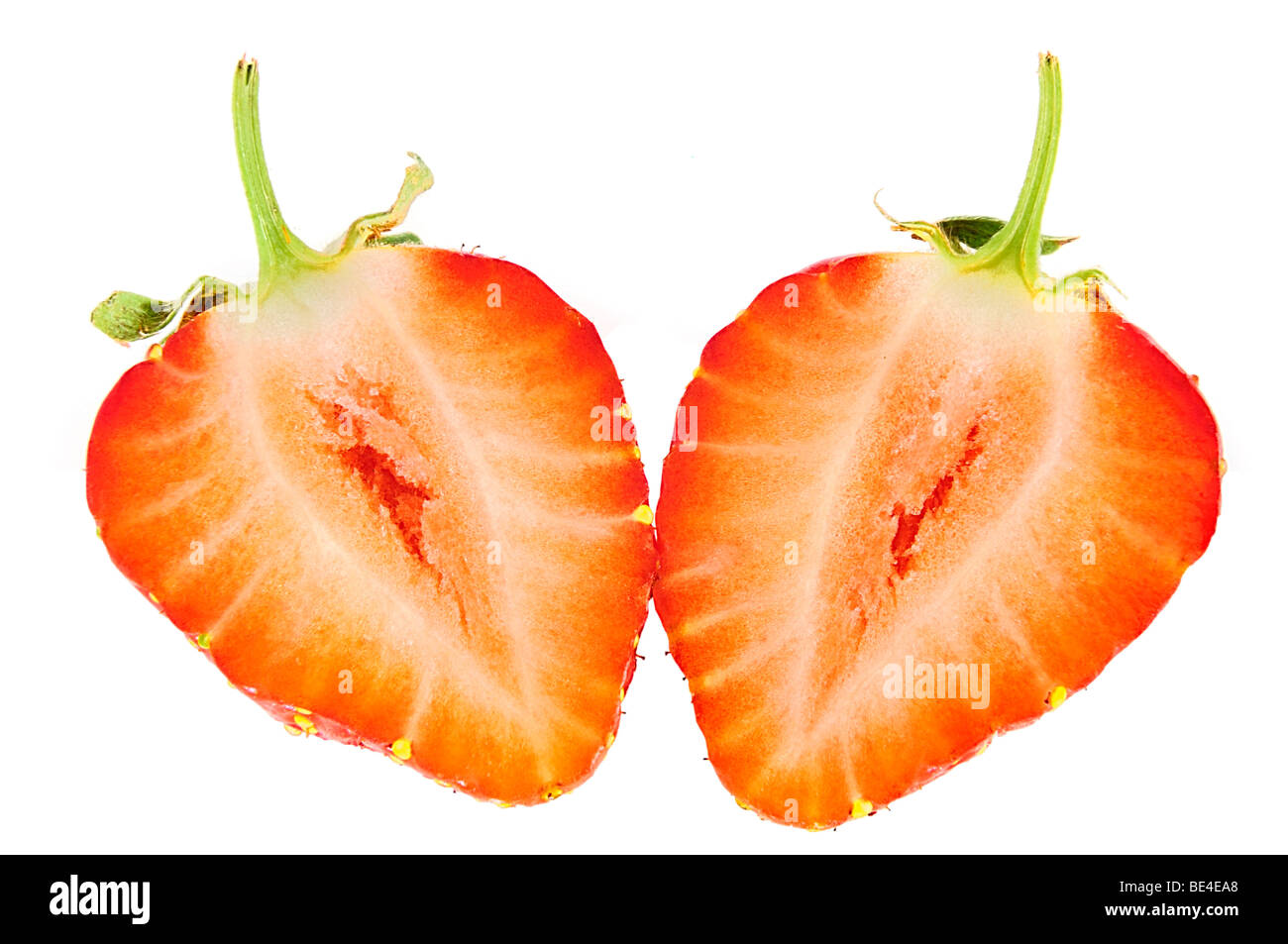 Cut Open Strawberry High Resolution Stock Photography and Images - Alamy