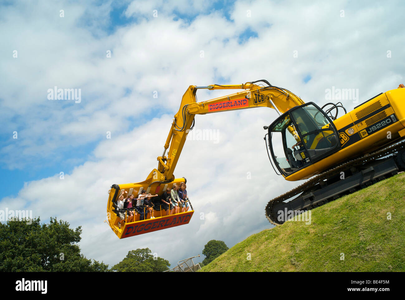 Diggerland theme park in Devon UK where kids and adults can play with ...