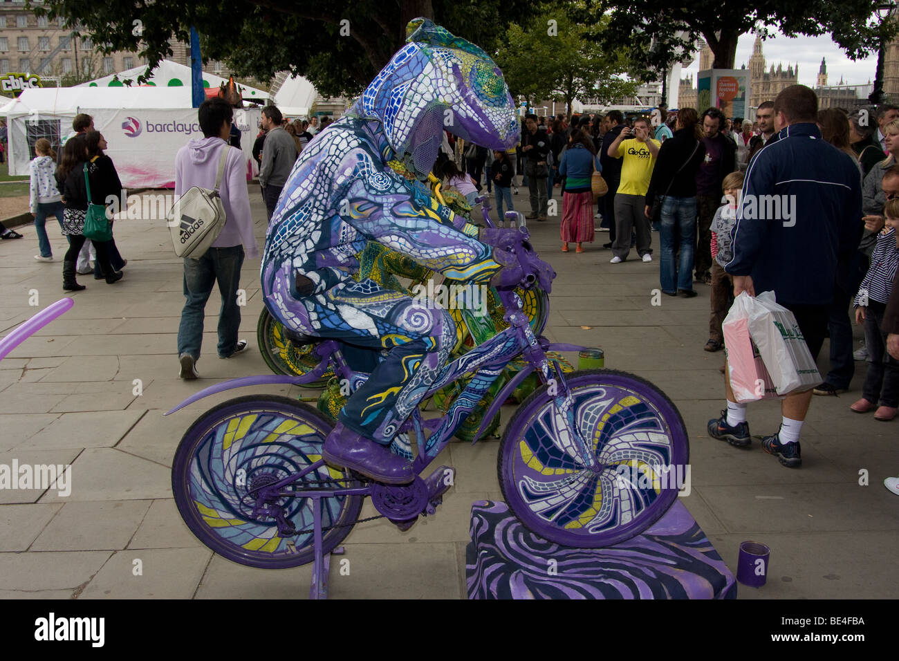 Thames Festival River Thames London England UK Europe Stock Photo - Alamy