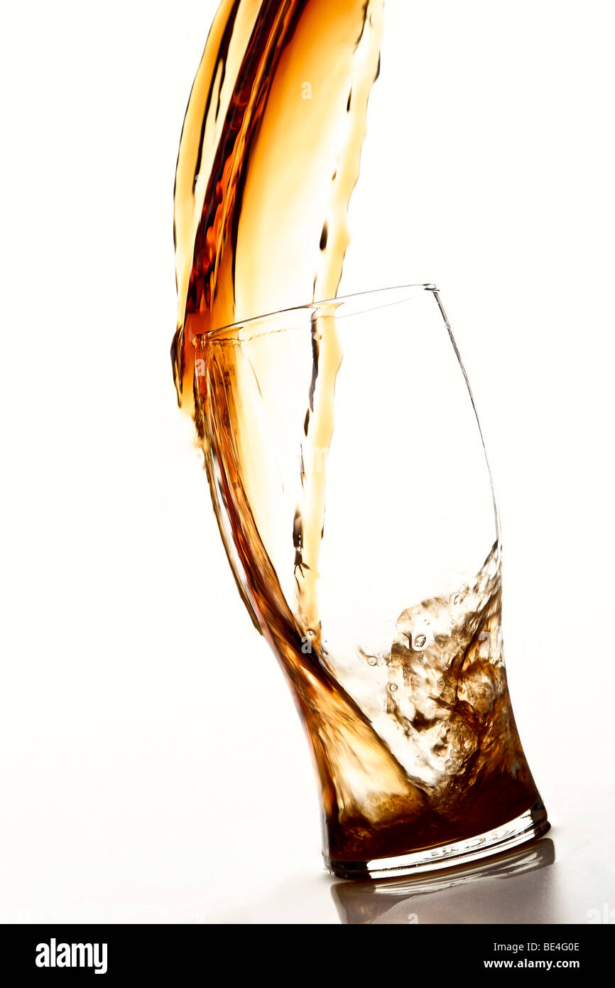 Pouring Coca Cola Glass High Resolution Stock Photography and Images ...