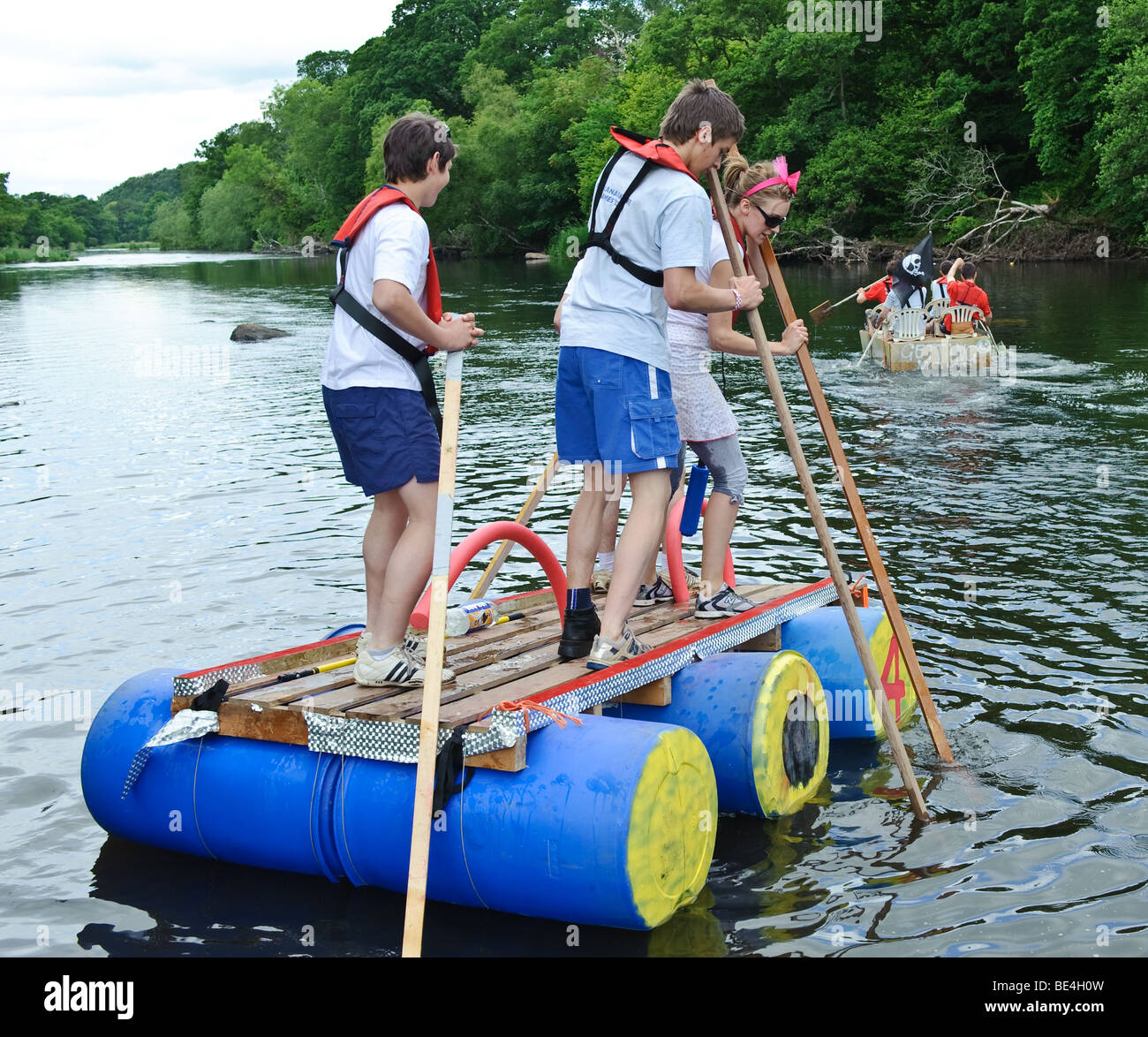 Raft race scotland hi-res stock photography and images - Alamy