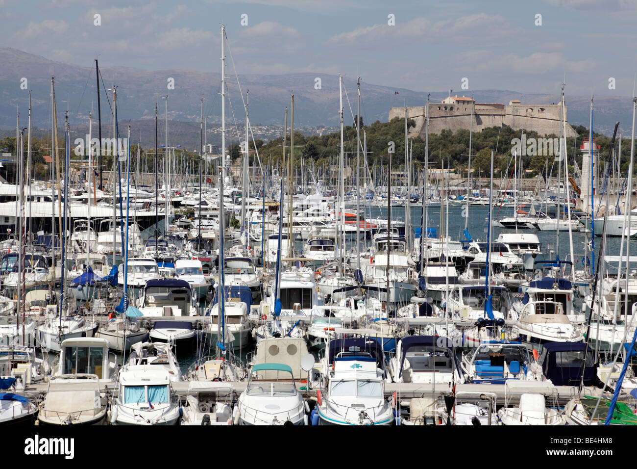 Antibes port vauban hi-res stock photography and images - Alamy