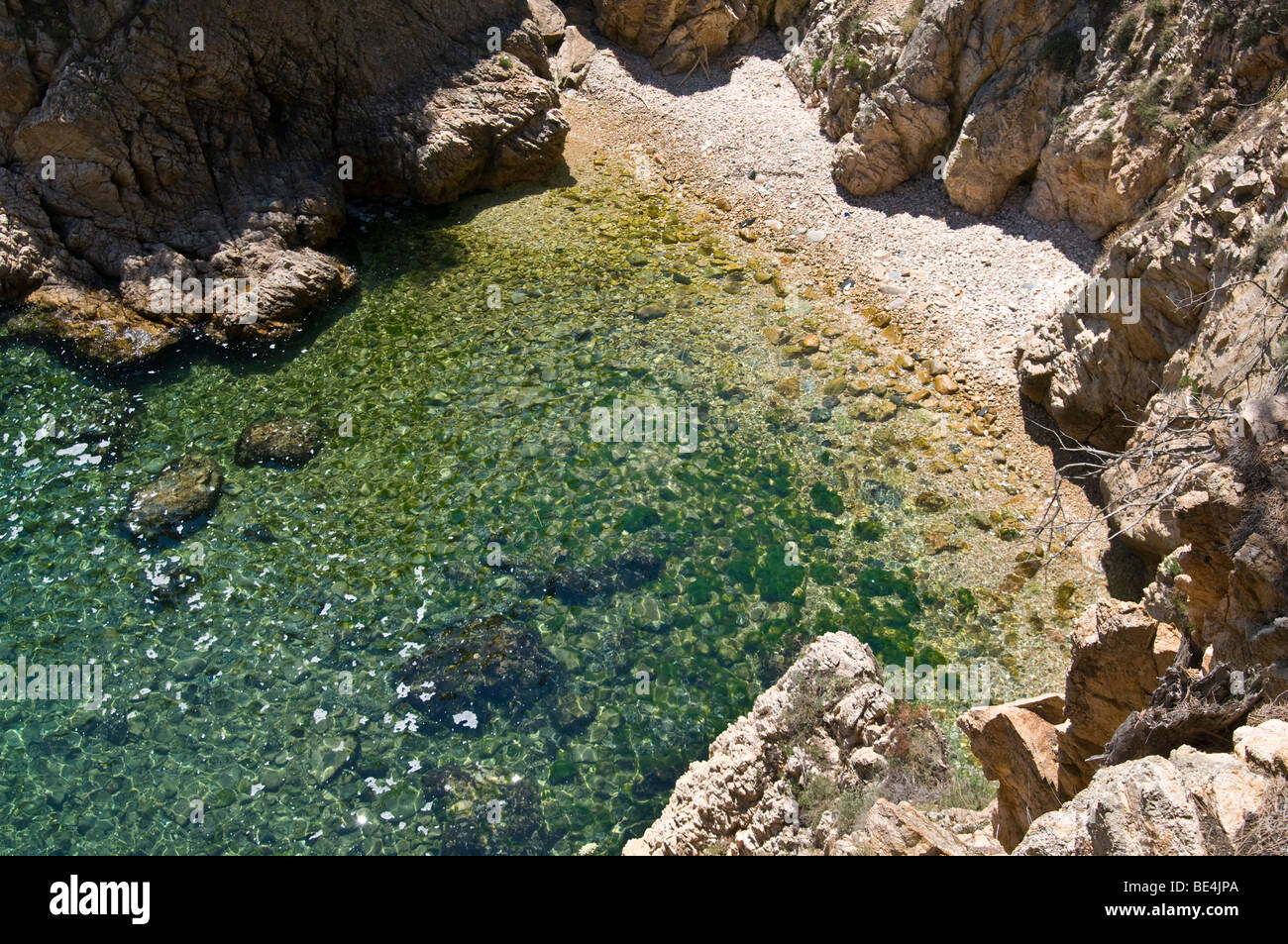 Beach cove creek empty paradisaical hi-res stock photography and images ...