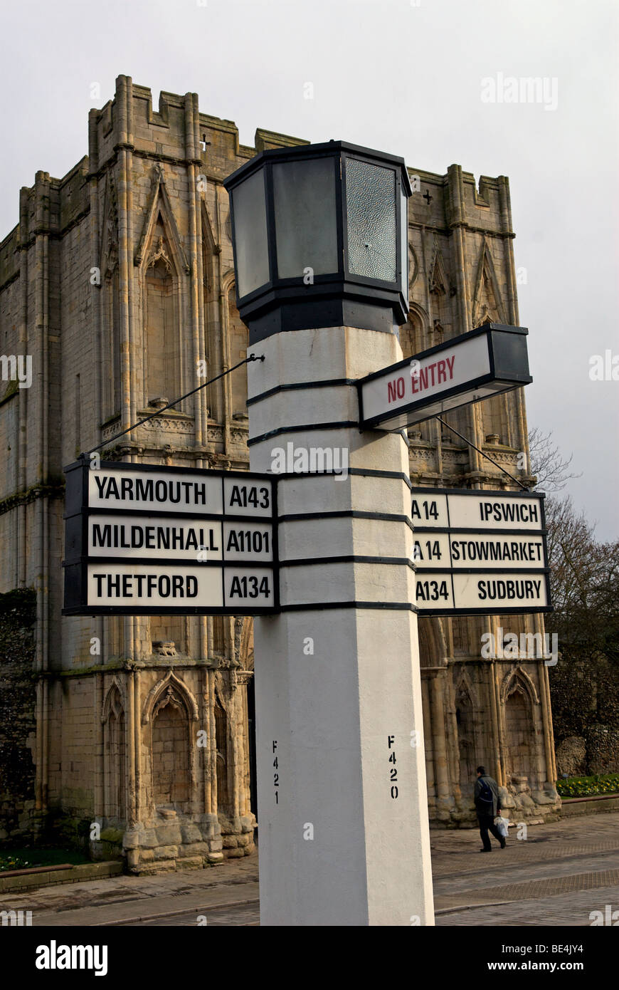 Traditional historic road sign hi-res stock photography and images - Alamy