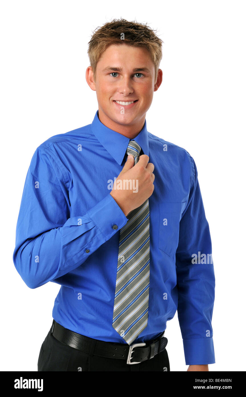 Executive businessman wearing a suit and tie hi-res stock photography ...