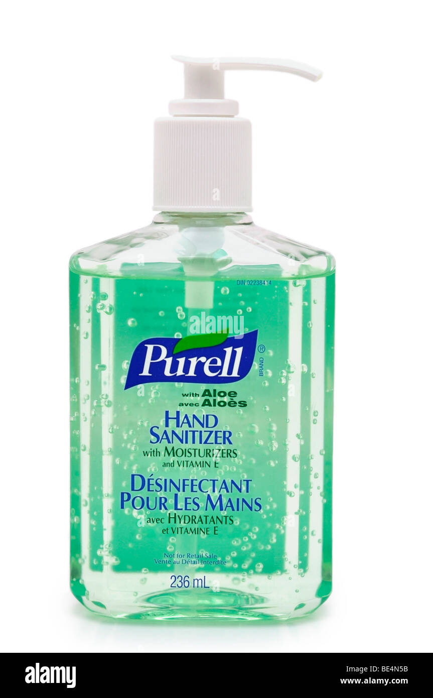Hand Sanitizer / Disinfectant Gel Stock Photo - Alamy