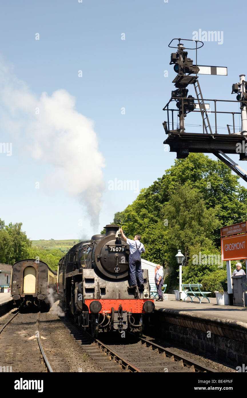 Pickering Steam Railway Stock Photo - Alamy