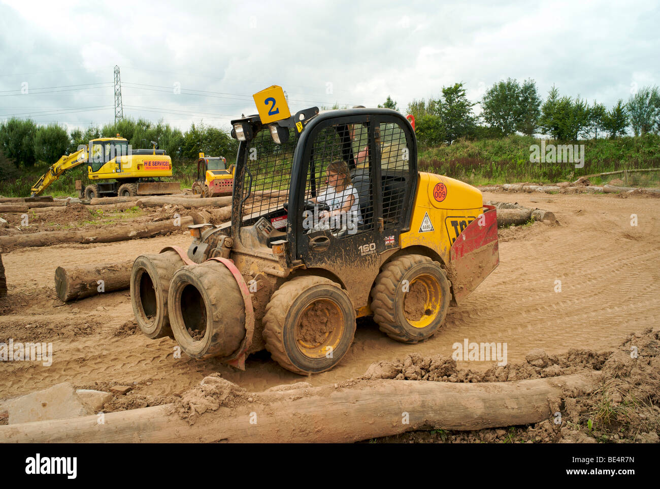 Diggerland theme park in Devon UK where kids and adults can play with ...