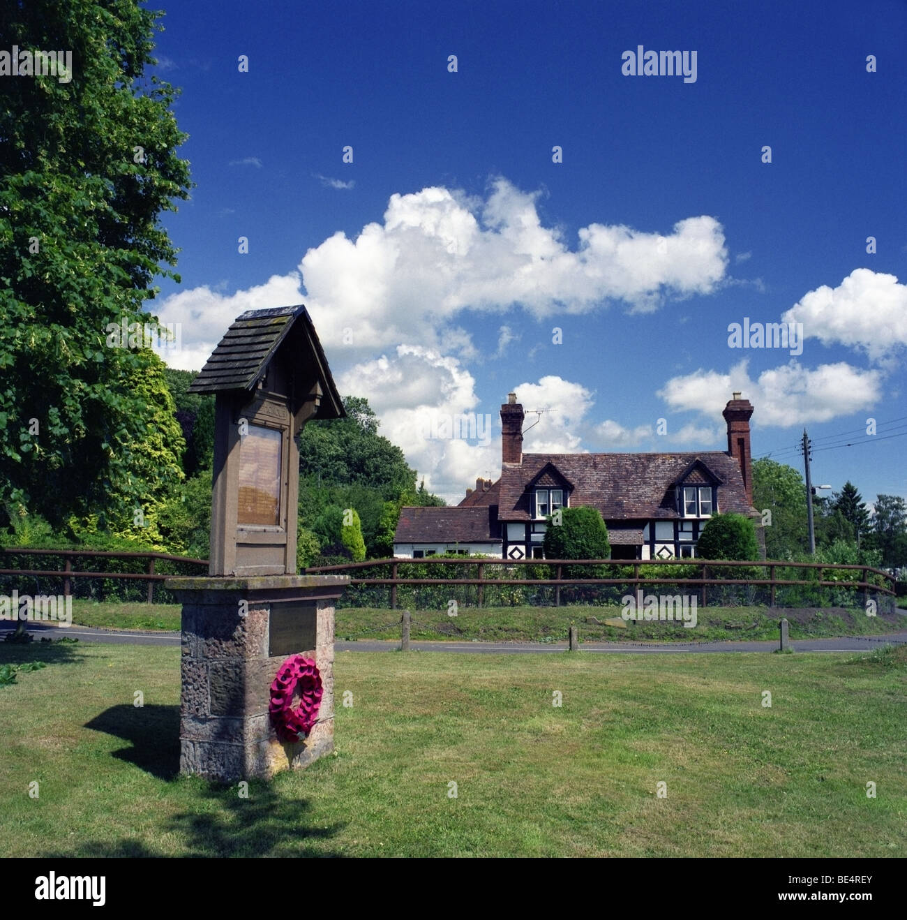 Worfield village hi-res stock photography and images - Alamy