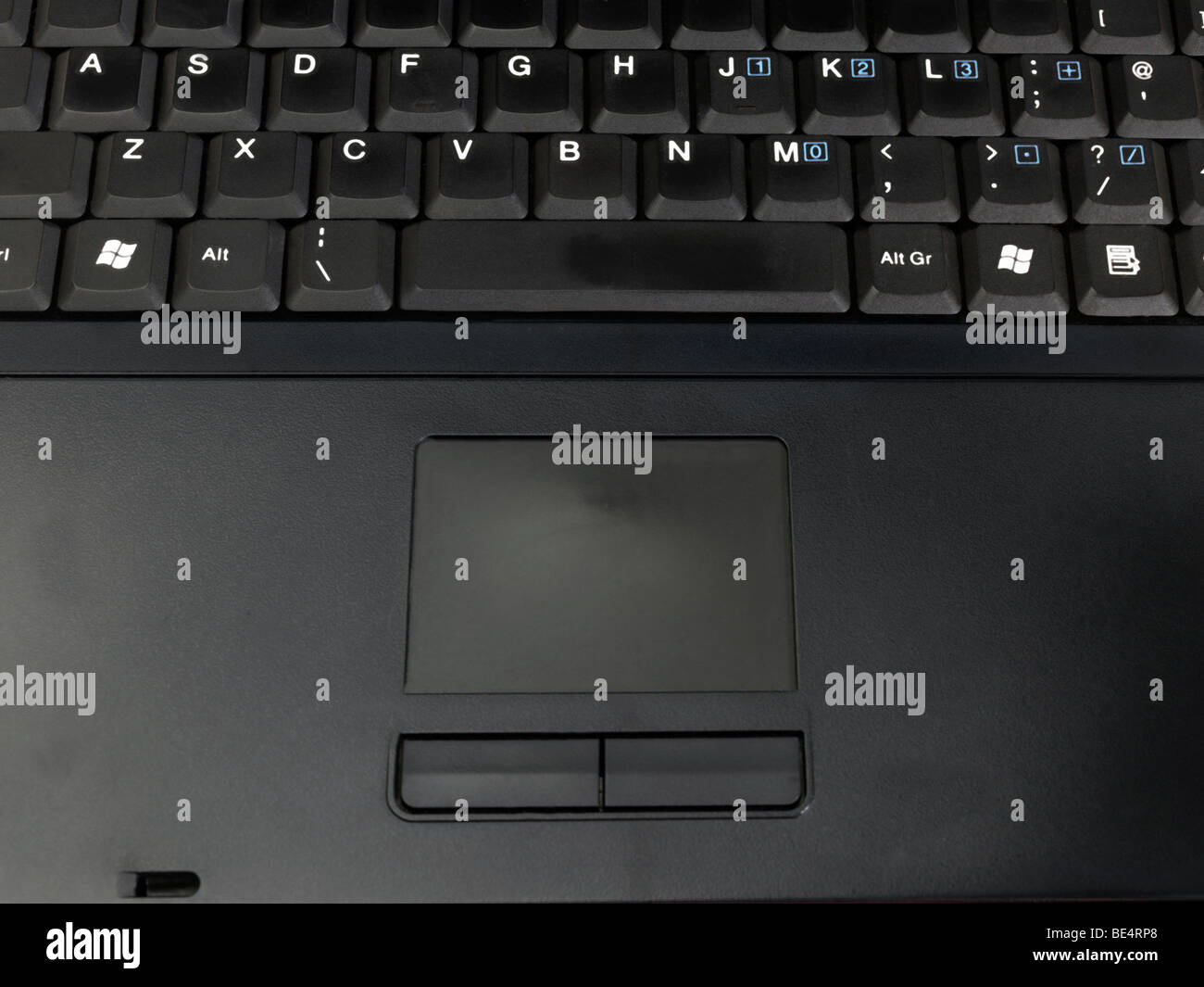 Laptop Touch Pad Stock Photo - Alamy
