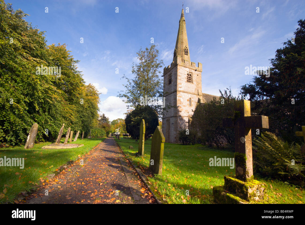 Monyash church hi-res stock photography and images - Alamy