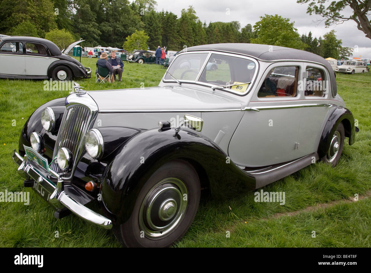 1953 Riley RME at Scottish Borders Historic Motoring Extravaganza 2009 ...