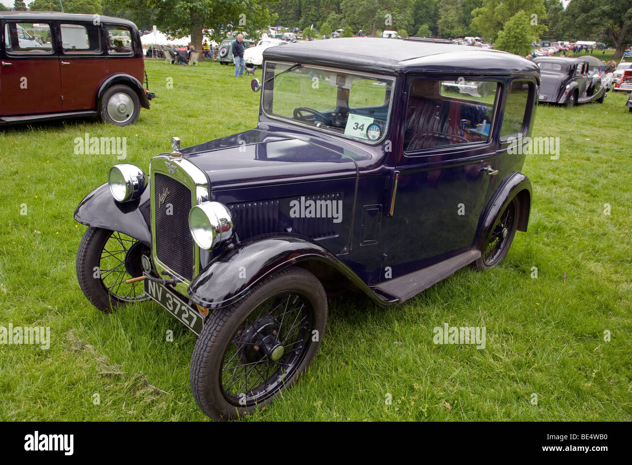 1934 Austin 7 Box Saloon at Scottish Borders Historic Motoring ...