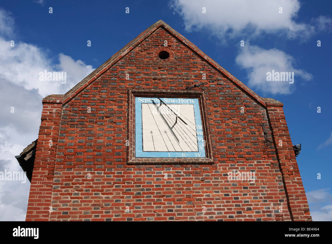 a sundial with roman numerals Stock Photo - Alamy