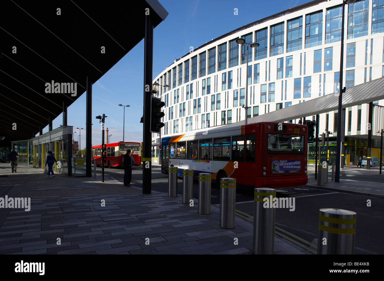 Liverpool One bus station formerly known as Paradise Street Interchange ...