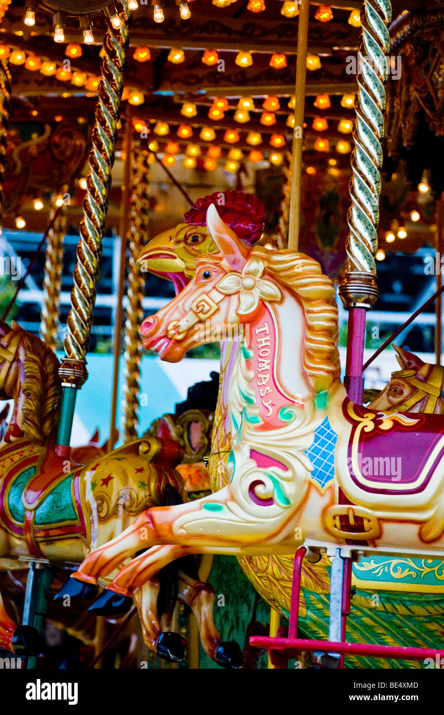 Fair Carousel High Resolution Stock Photography and Images - Alamy