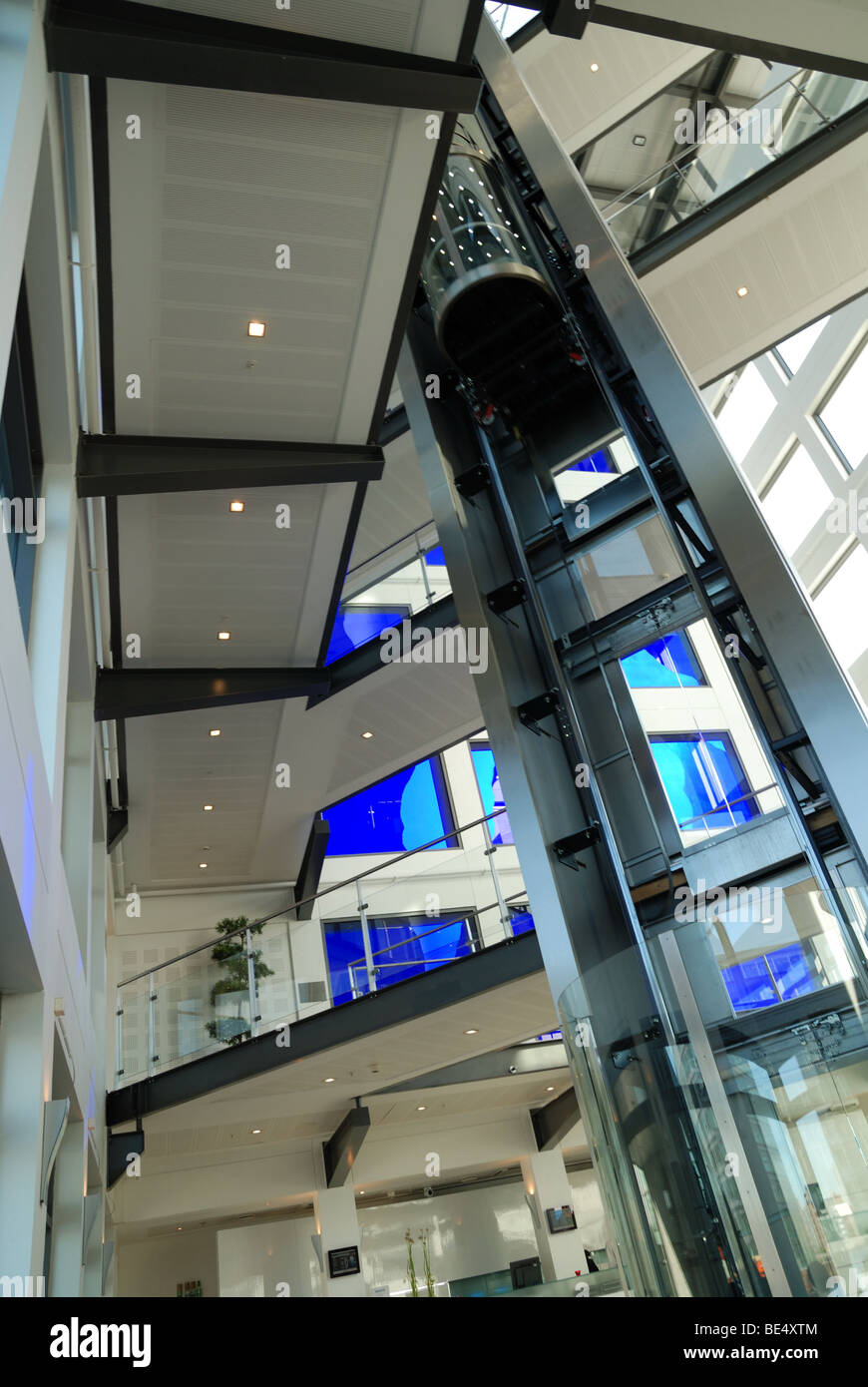 Interior of a modern building Stock Photo - Alamy