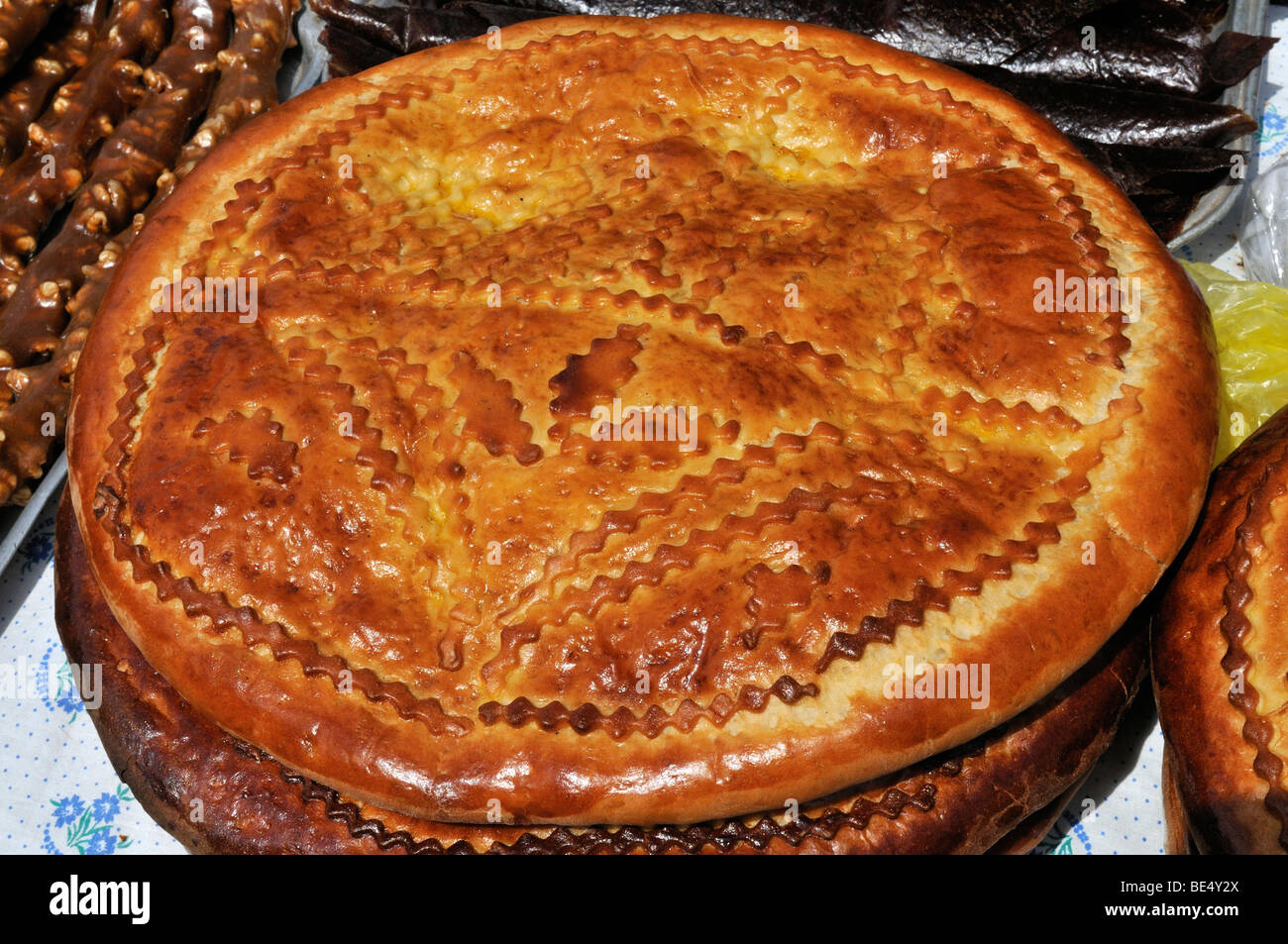 Traditional Armenian food, sweets, Easter cake, Armenia, Asia Stock ...