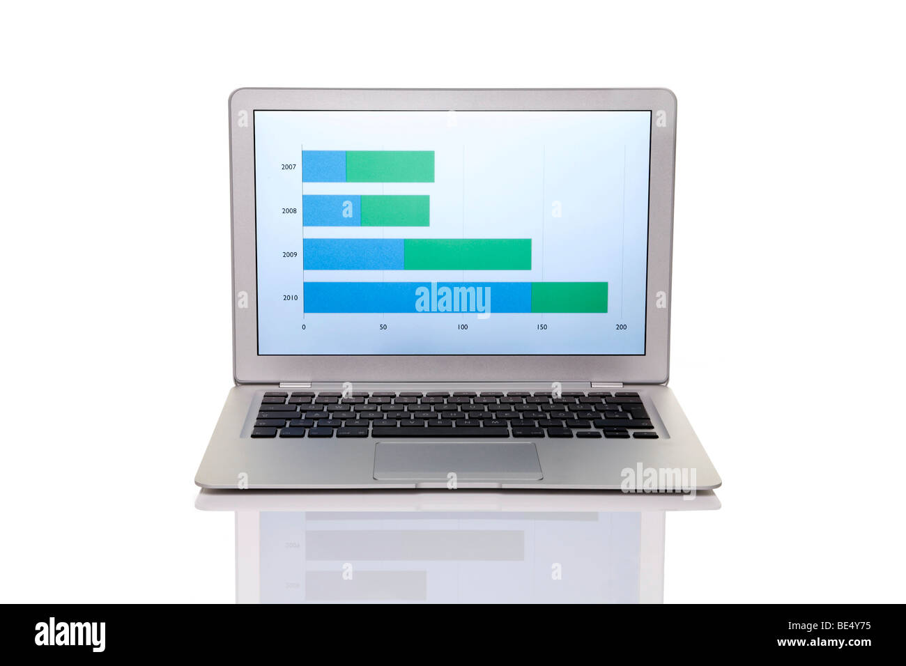 Monitor mit diagramm hi-res stock photography and images - Alamy
