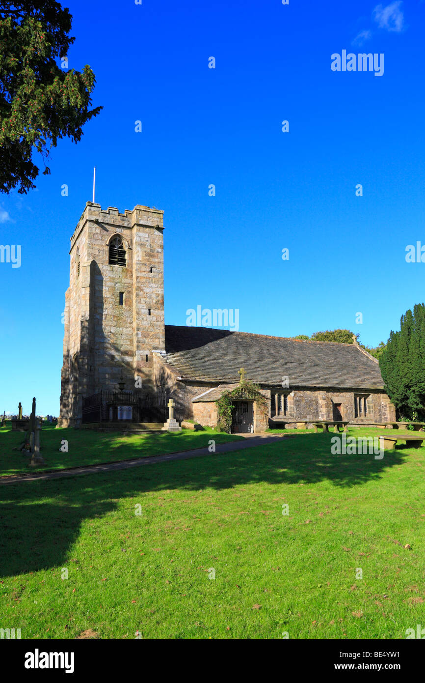 St Mary le Ghyll Church, Barnoldswick, Lancashire, England, UK Stock ...