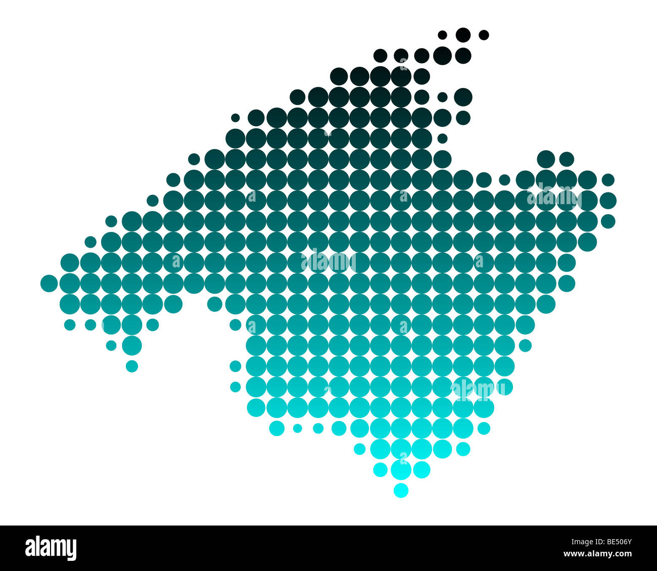 Map of Majorca Stock Photo - Alamy