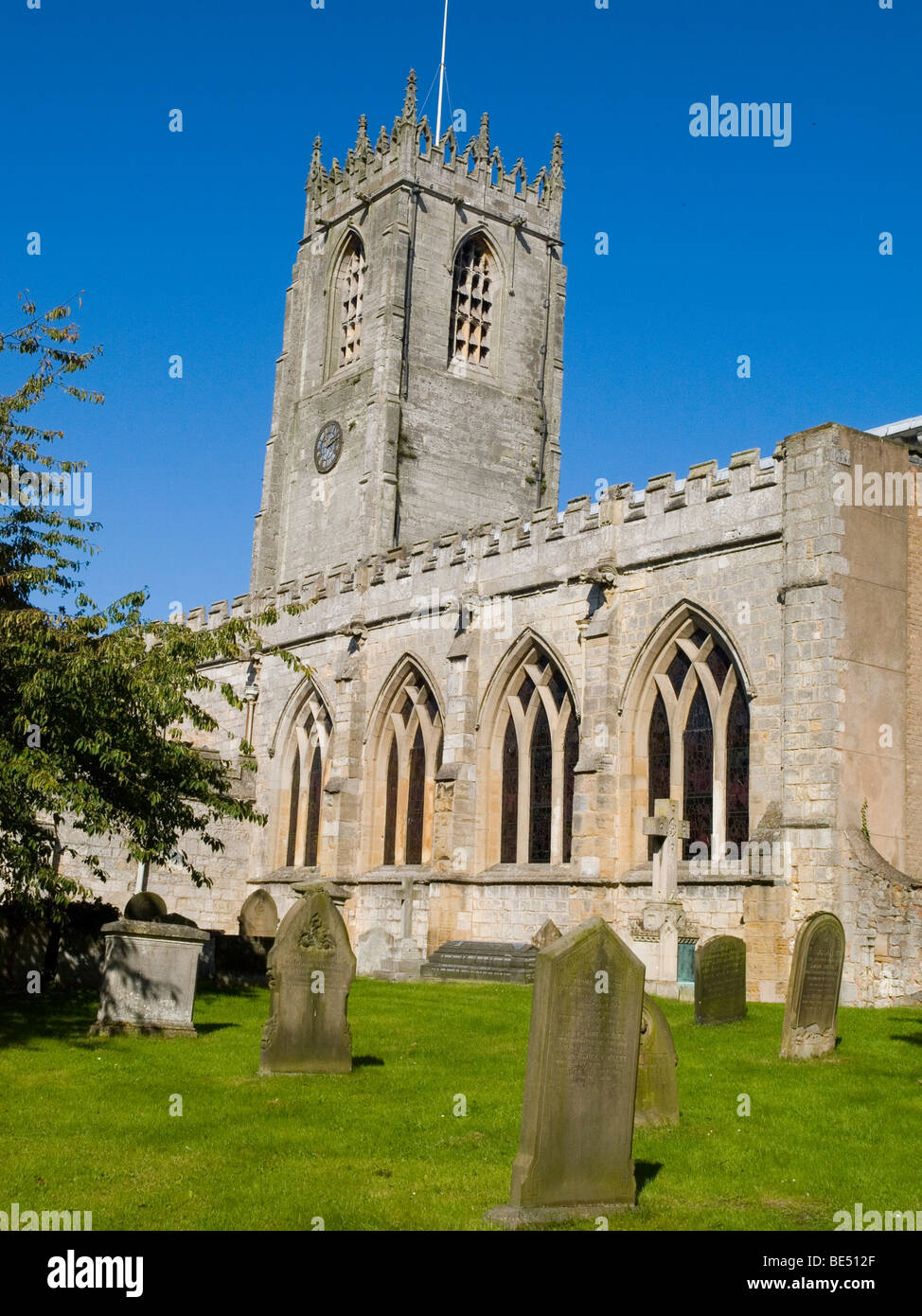 The parish church of St Mary and St Martin, in the pretty village of ...