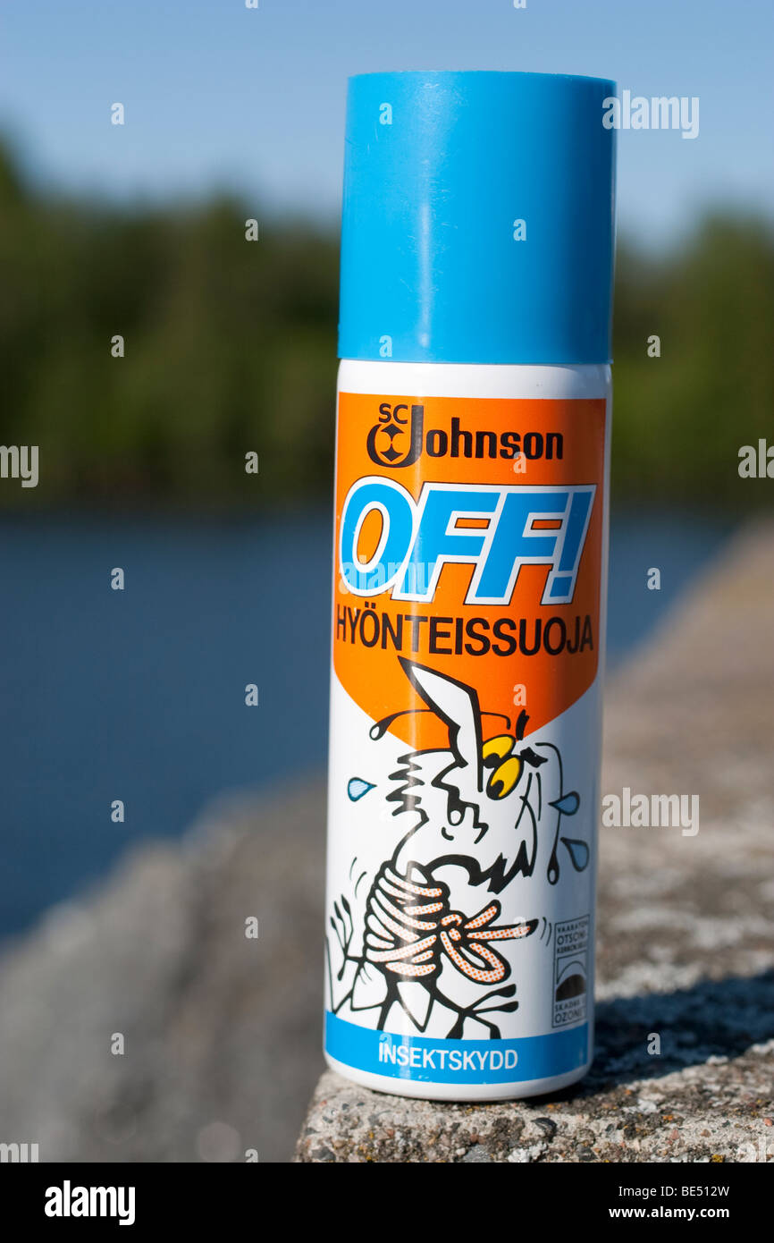Tube of Johnson Off! insect repellent ( Finnish packaging ) , Finland ...
