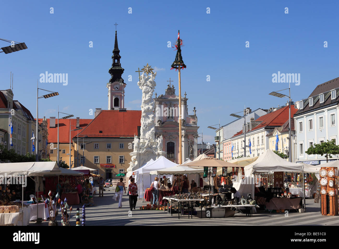 St poelten town hall hi-res stock photography and images - Alamy