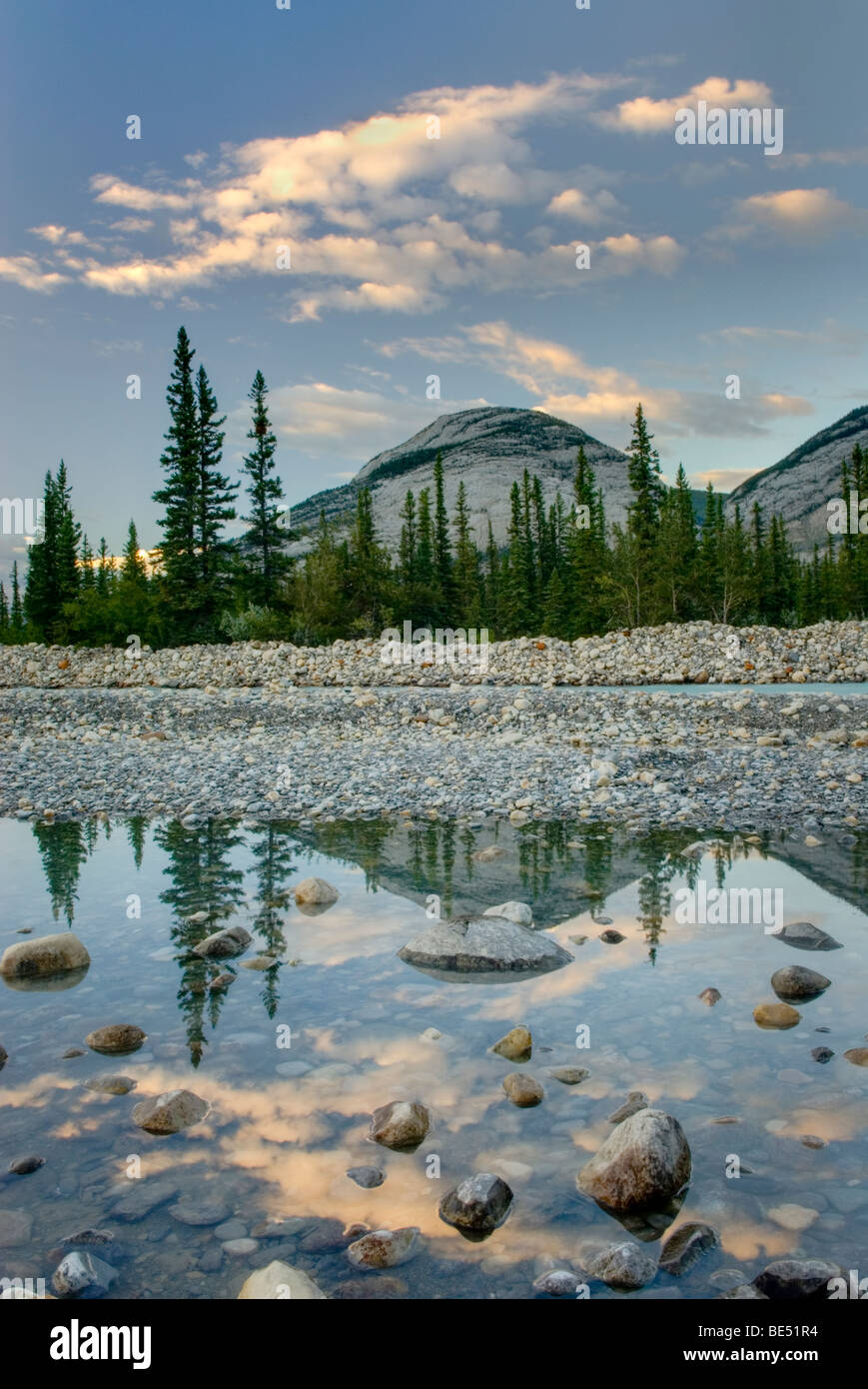 Snaring River, Jasper National Park Alberta Canada Stock Photo - Alamy