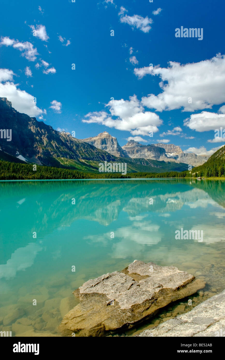 Waterfowl Lake, Banff National Park Alberta Canada Stock Photo - Alamy