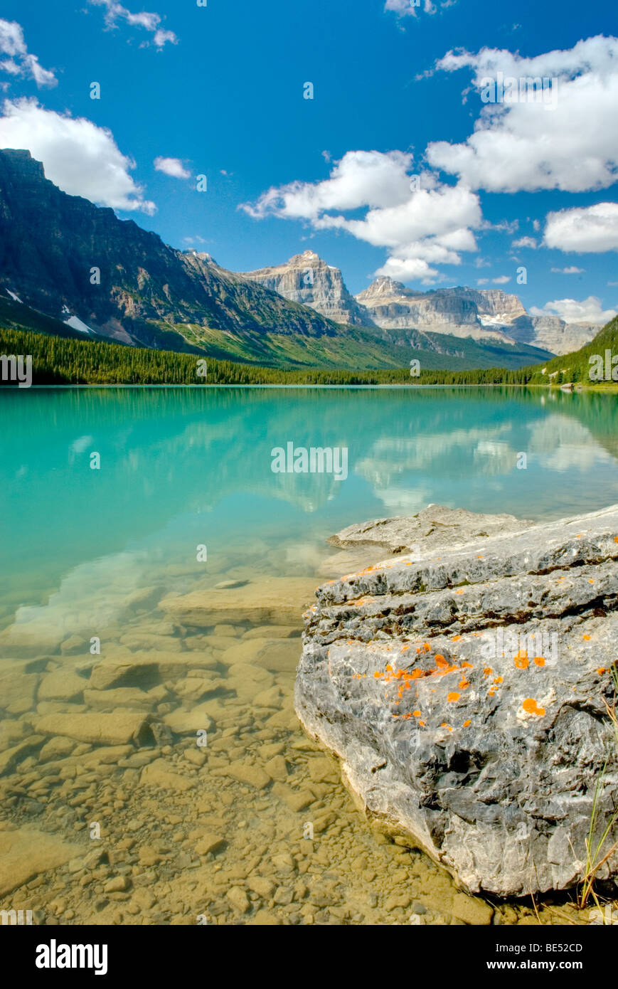 Waterfowl Lake, Banff National Park Alberta Canada Stock Photo - Alamy