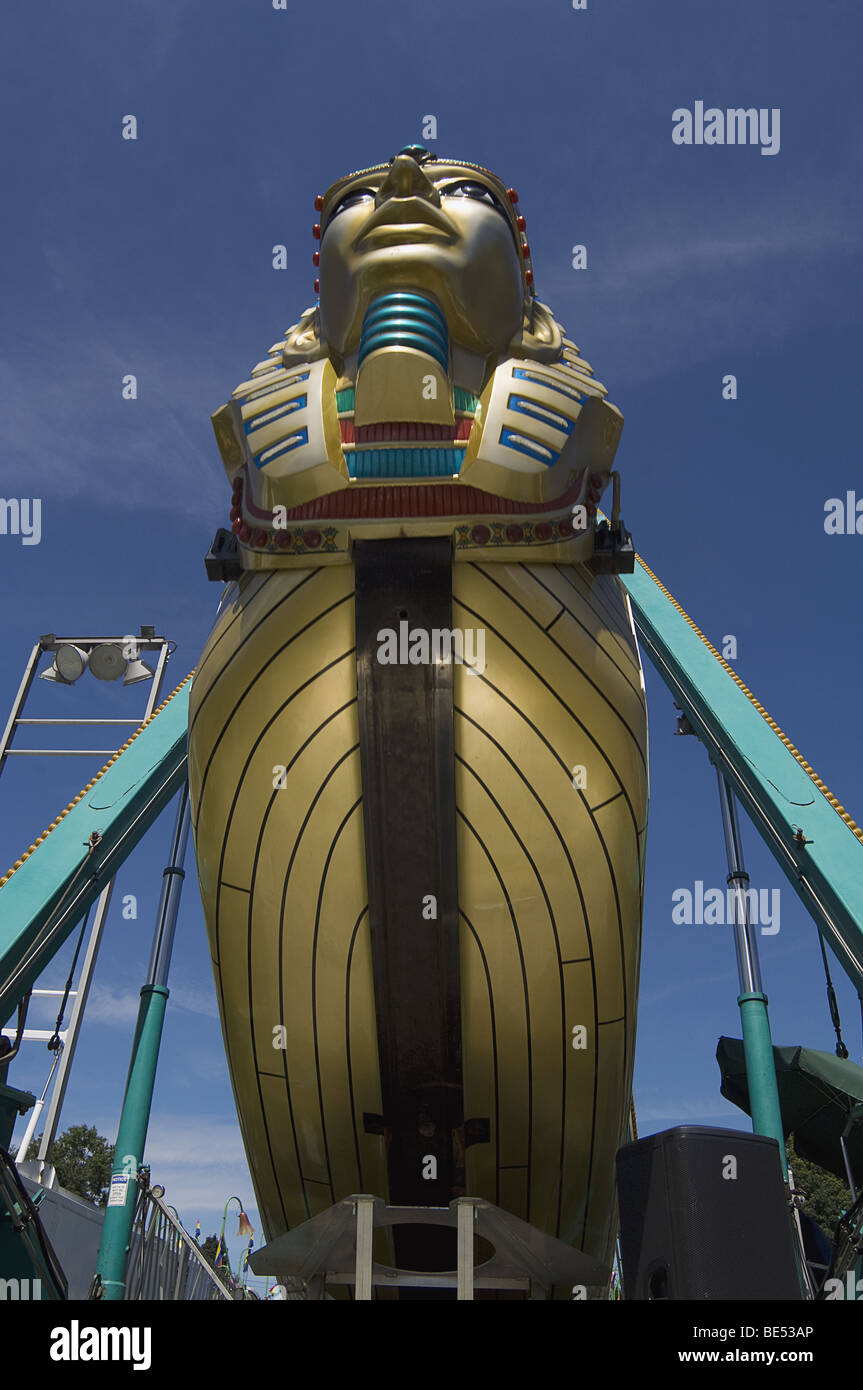 Pharoah's fury midway ride at the Dutchess County Fair in Rhinebeck, NY ...