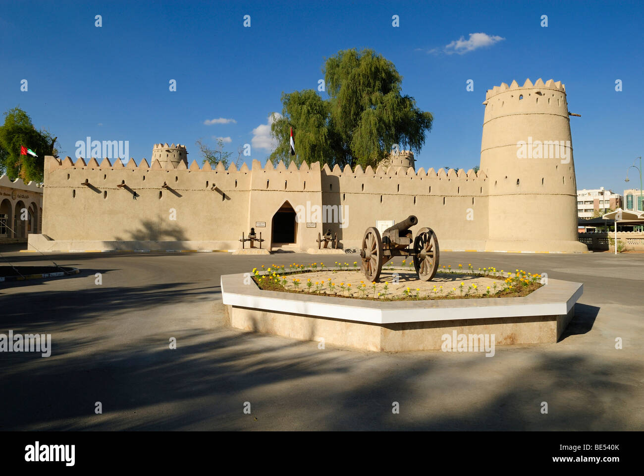 Sultan bin Zayed or Al Sharqi Fort at Al Ain Oasis, Emirate of Abu ...