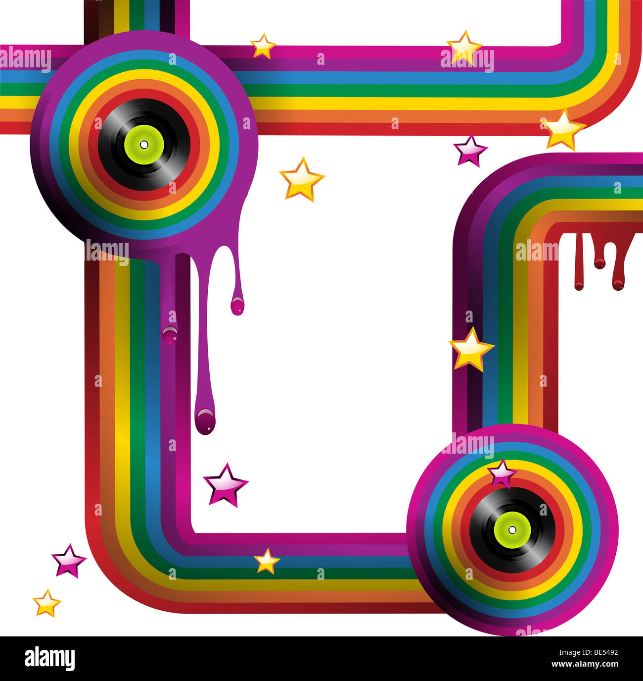 Dripping rainbow hi-res stock photography and images - Alamy