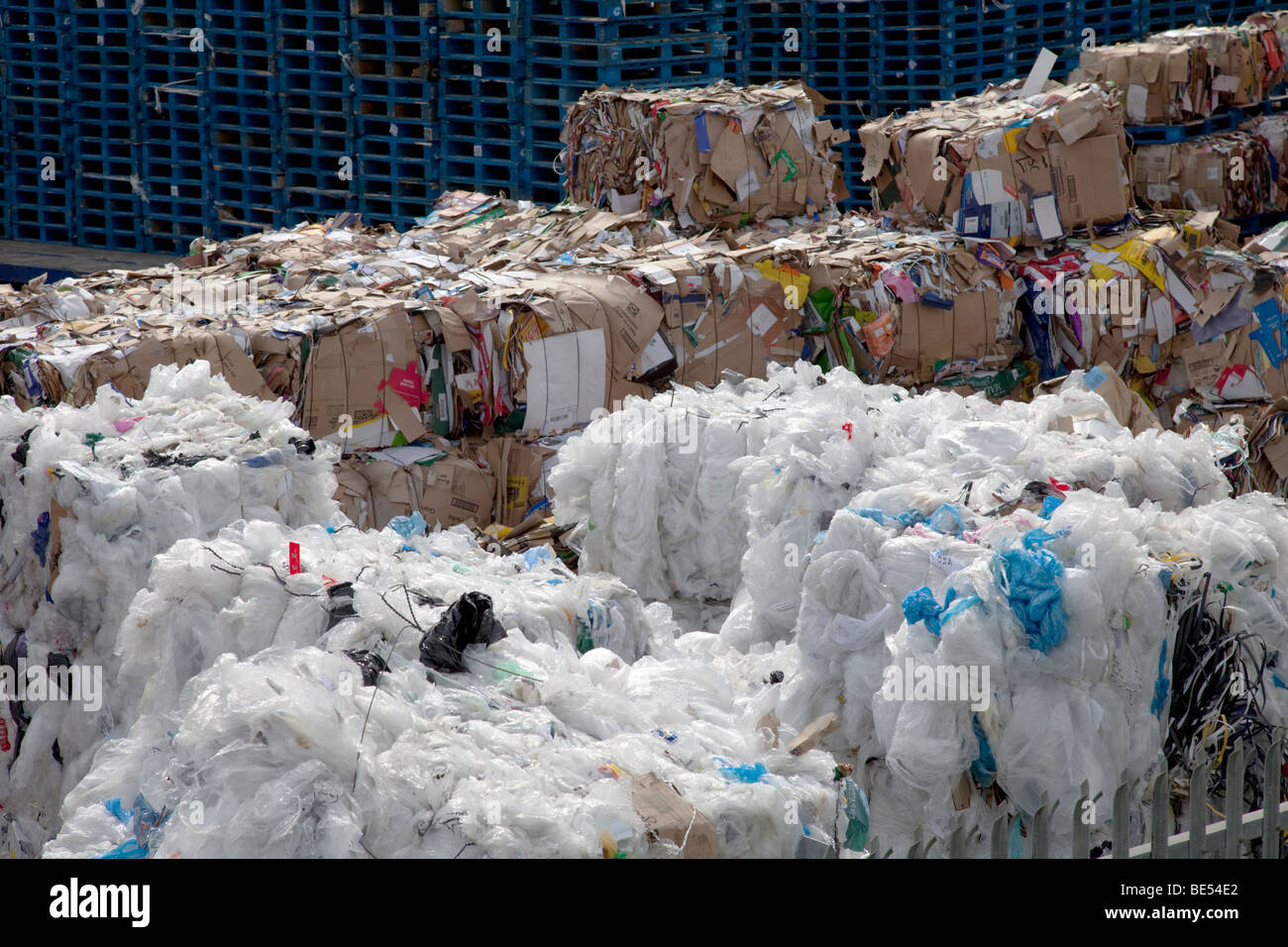 Bales Of Plastic Waste High Resolution Stock Photography and Images - Alamy