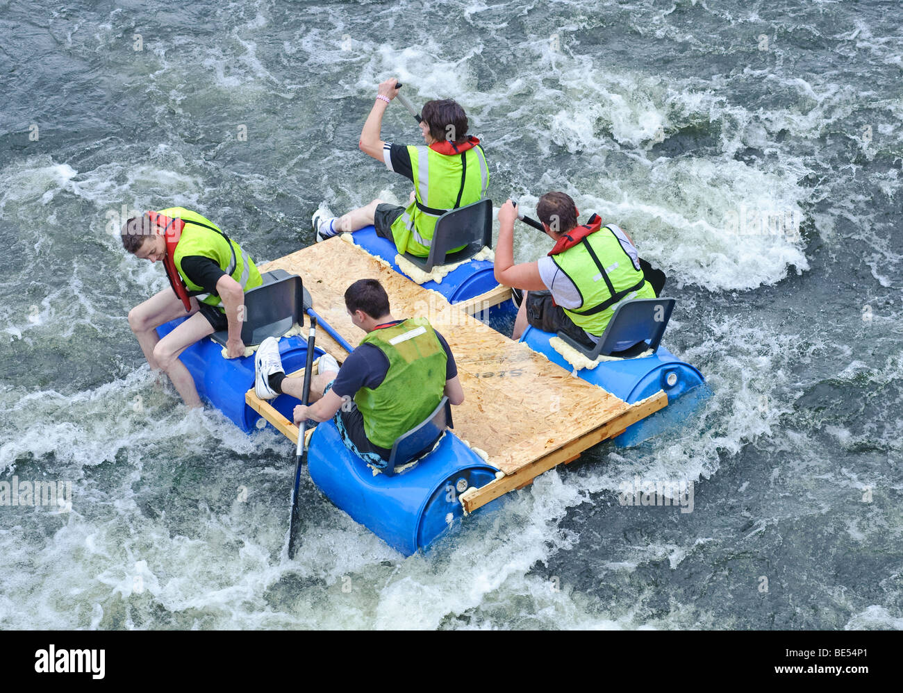 Charity raft race scotland hi-res stock photography and images - Alamy