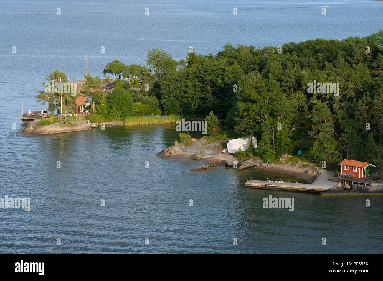 Archipelago with islands, Stockholm, Sweden, Europe Stock Photo - Alamy