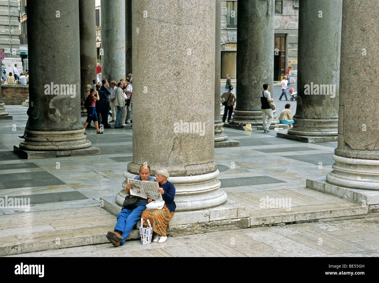 Italienische pantheon hi-res stock photography and images - Alamy