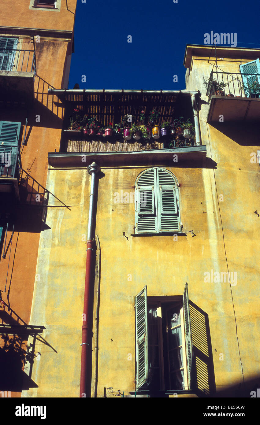 nice old town buildings Stock Photo - Alamy