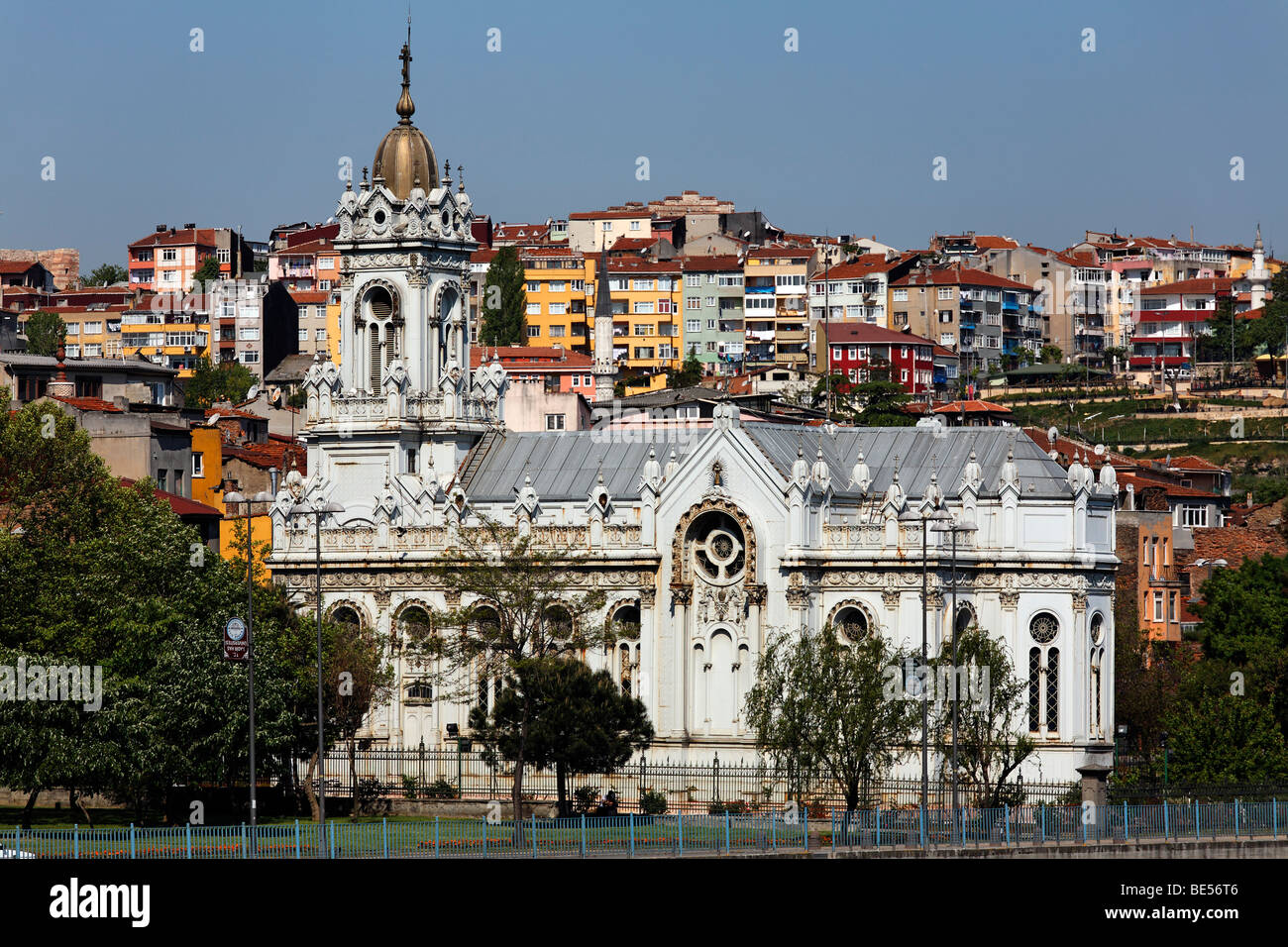 St. Stephen of Bulgaria Church, made of cast iron, Balat, Golden Horn ...
