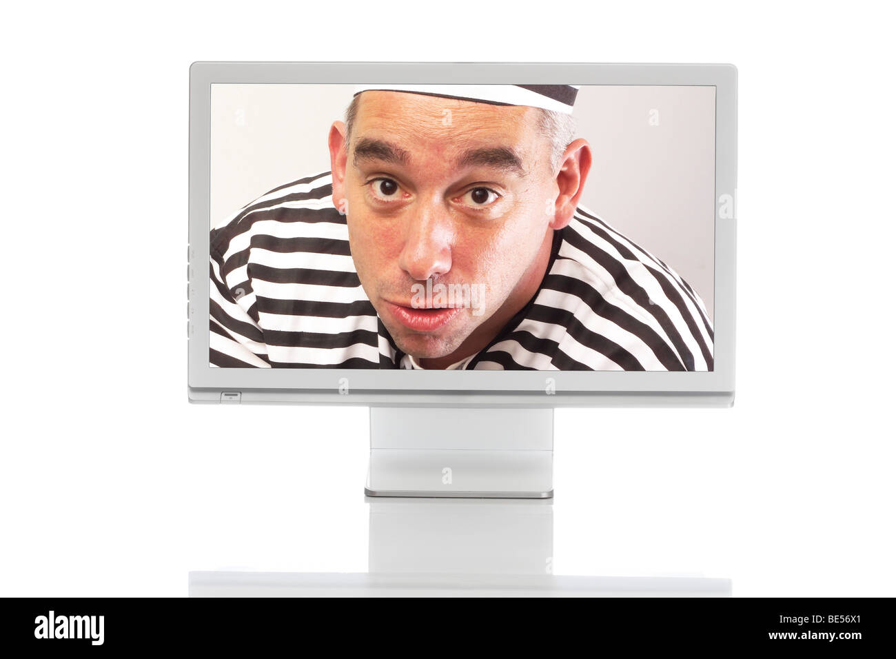 Screen, convict, composing Stock Photo - Alamy