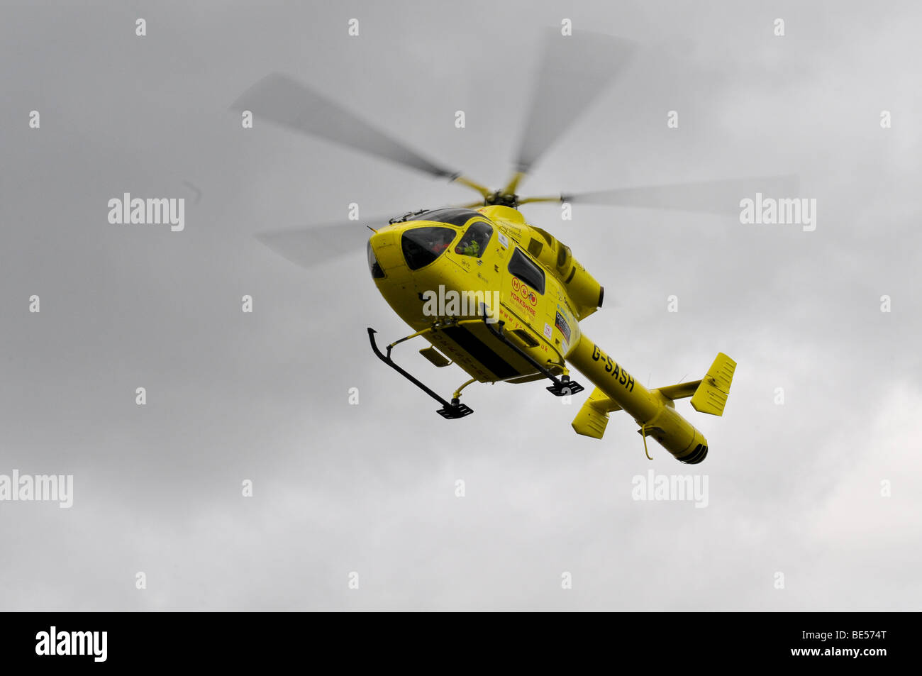 Yorkshire air ambulance hi-res stock photography and images - Alamy